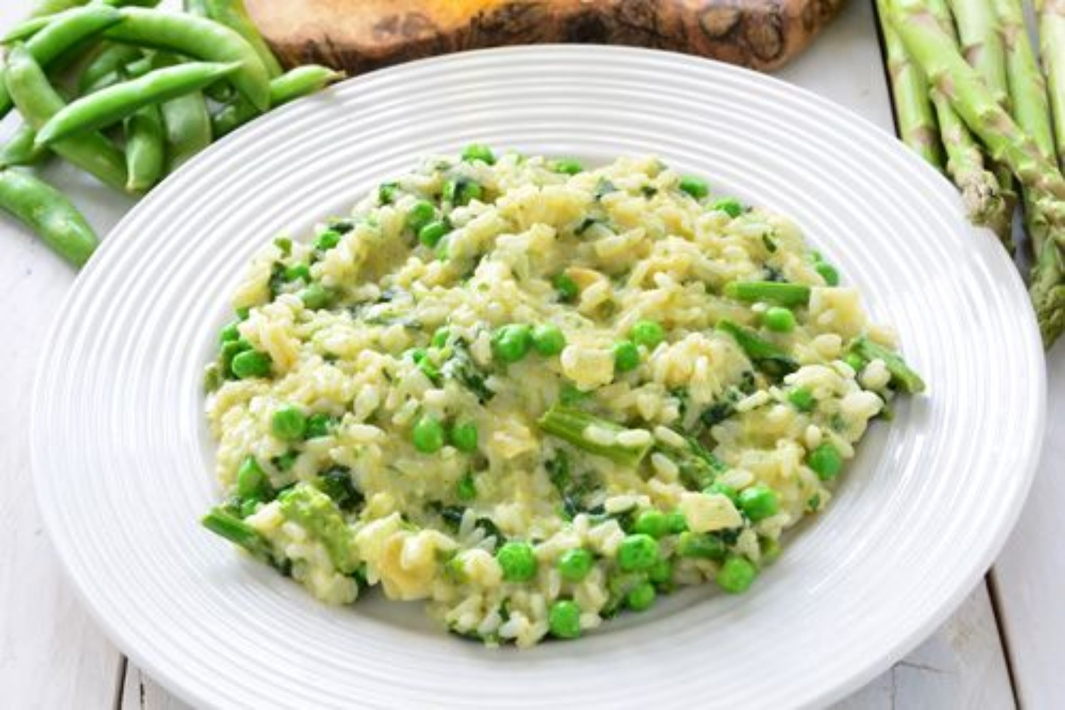 Creamy Spring Asparagus Risotto | MaMaBlip